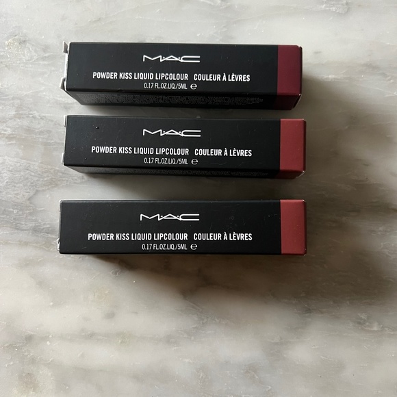 MAC Cosmetics | Makeup | Nib Mac Powder Kiss Lip Color Full Size | Poshmark